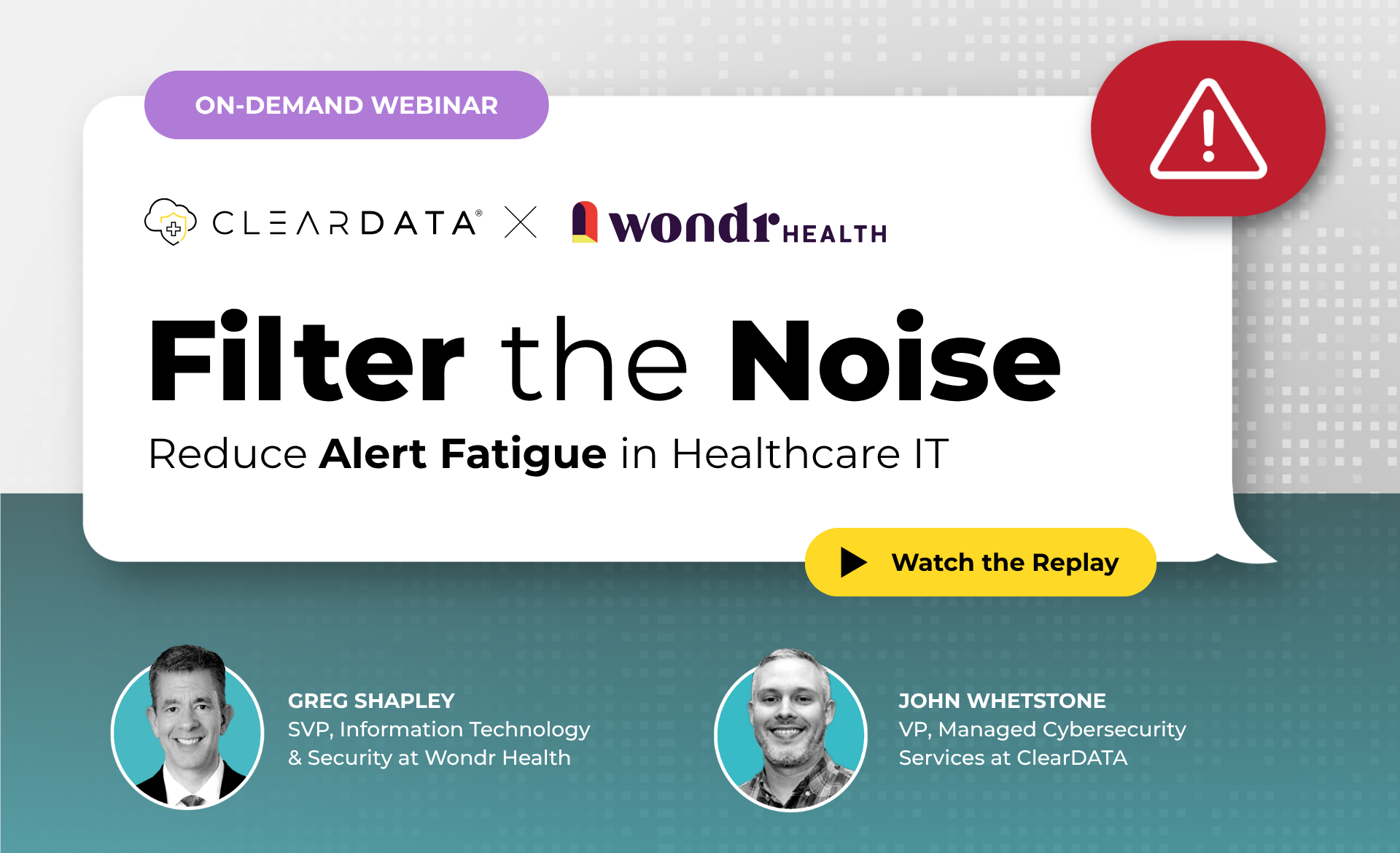 Reduce Alert Fatigue in Healthcare and Strengthen Cybersecurity